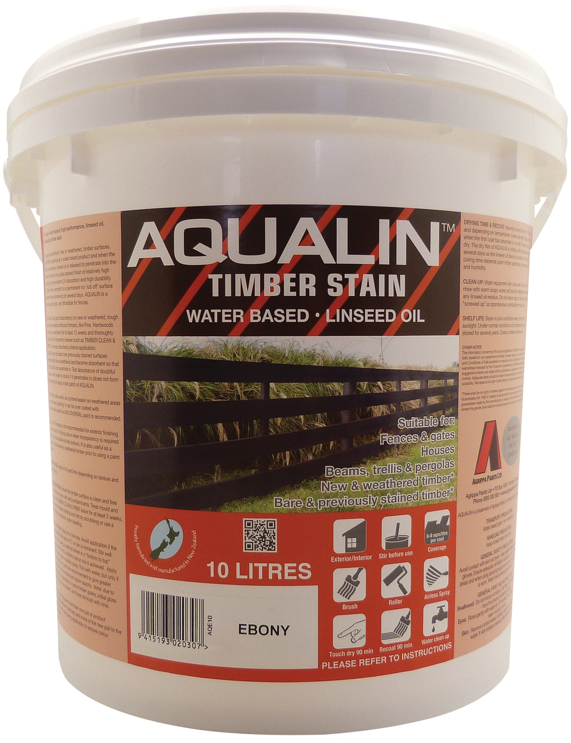 Novex Aqualin Timber Stain — Mainland Chroma