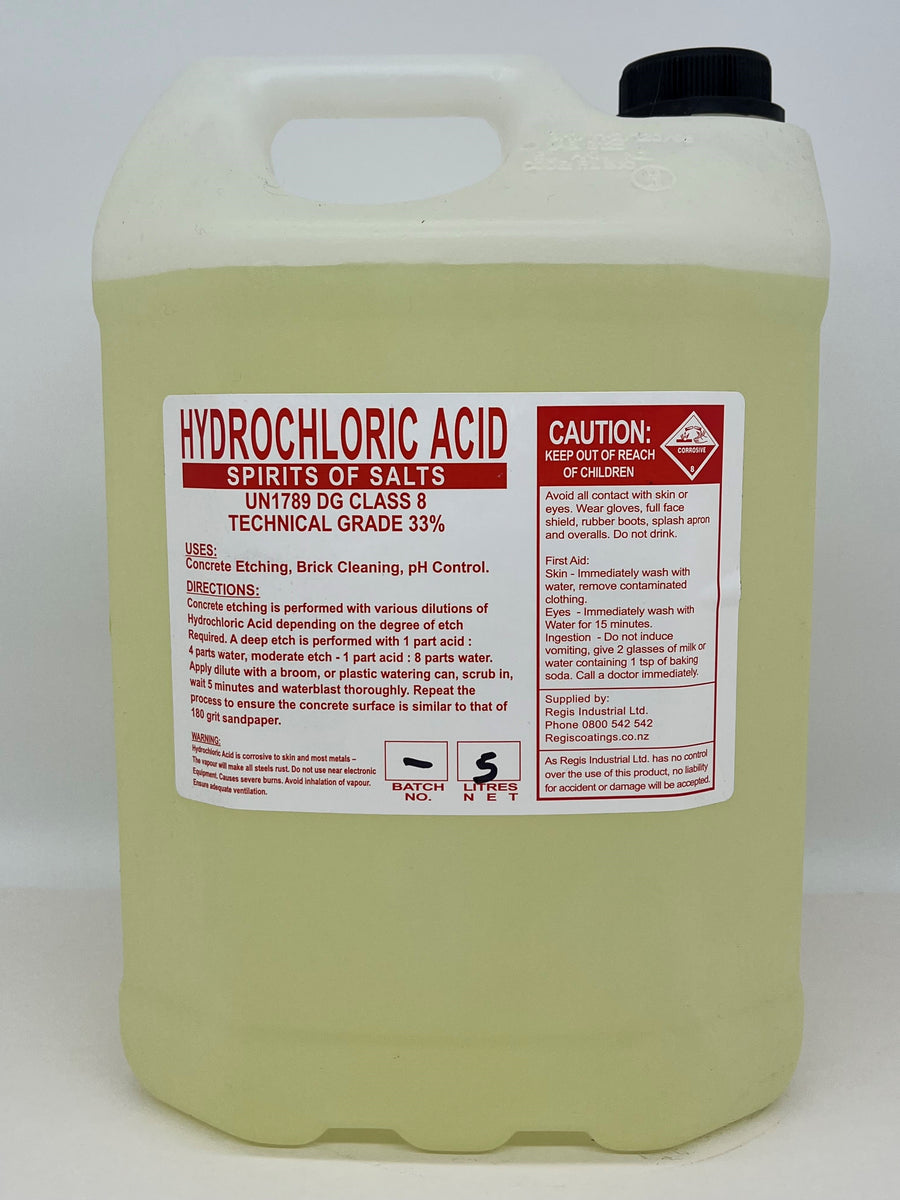 Hydrochloric Acid 24% – Mainland Colour Shop