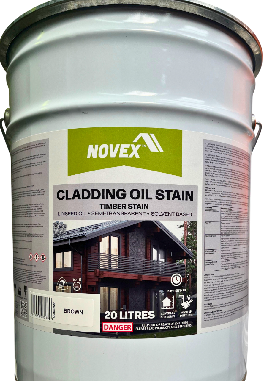 Novex Cladding Oil Stain — Mainland Chroma