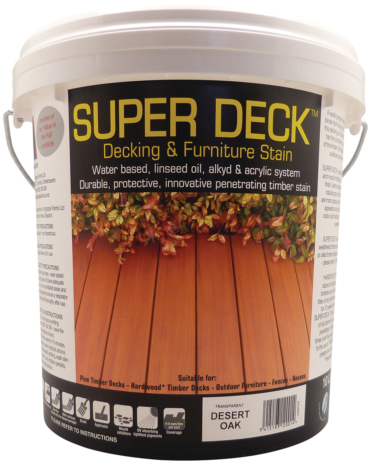 Super Deck Decking and Furniture Stain — Mainland Chroma