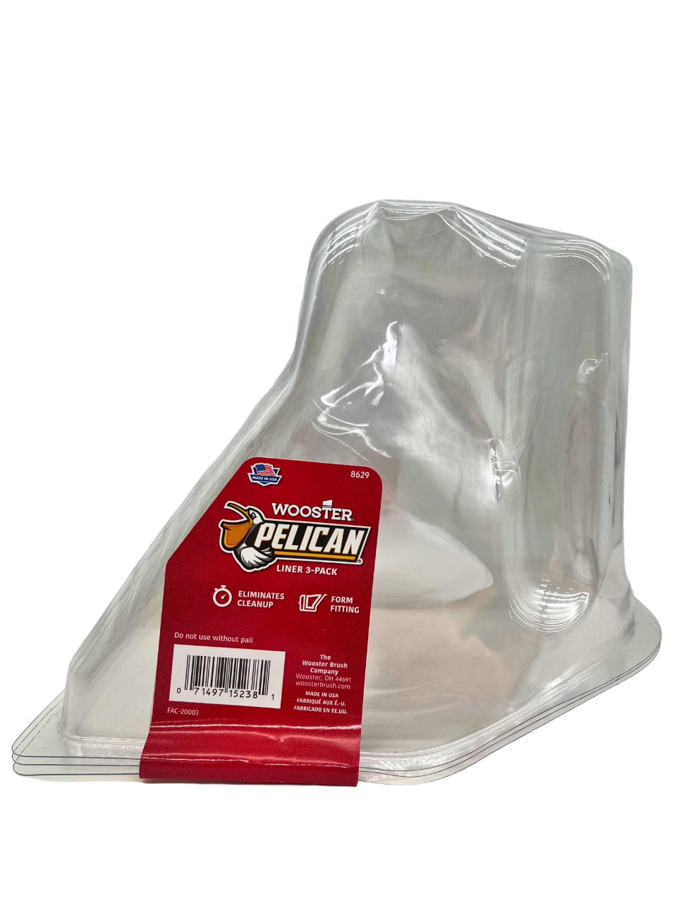 Paint Kettle Wooster Pelican Plastic Paint Bucket Liners Pack Of 3 ...